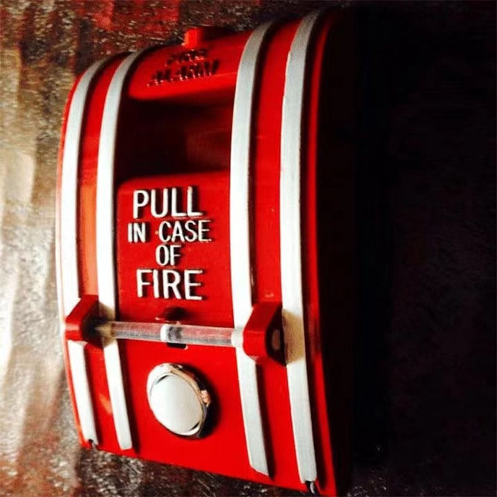 Yooshoverk Vintage Doorbell Vintage Red Doorbell - Classic Push Button ...