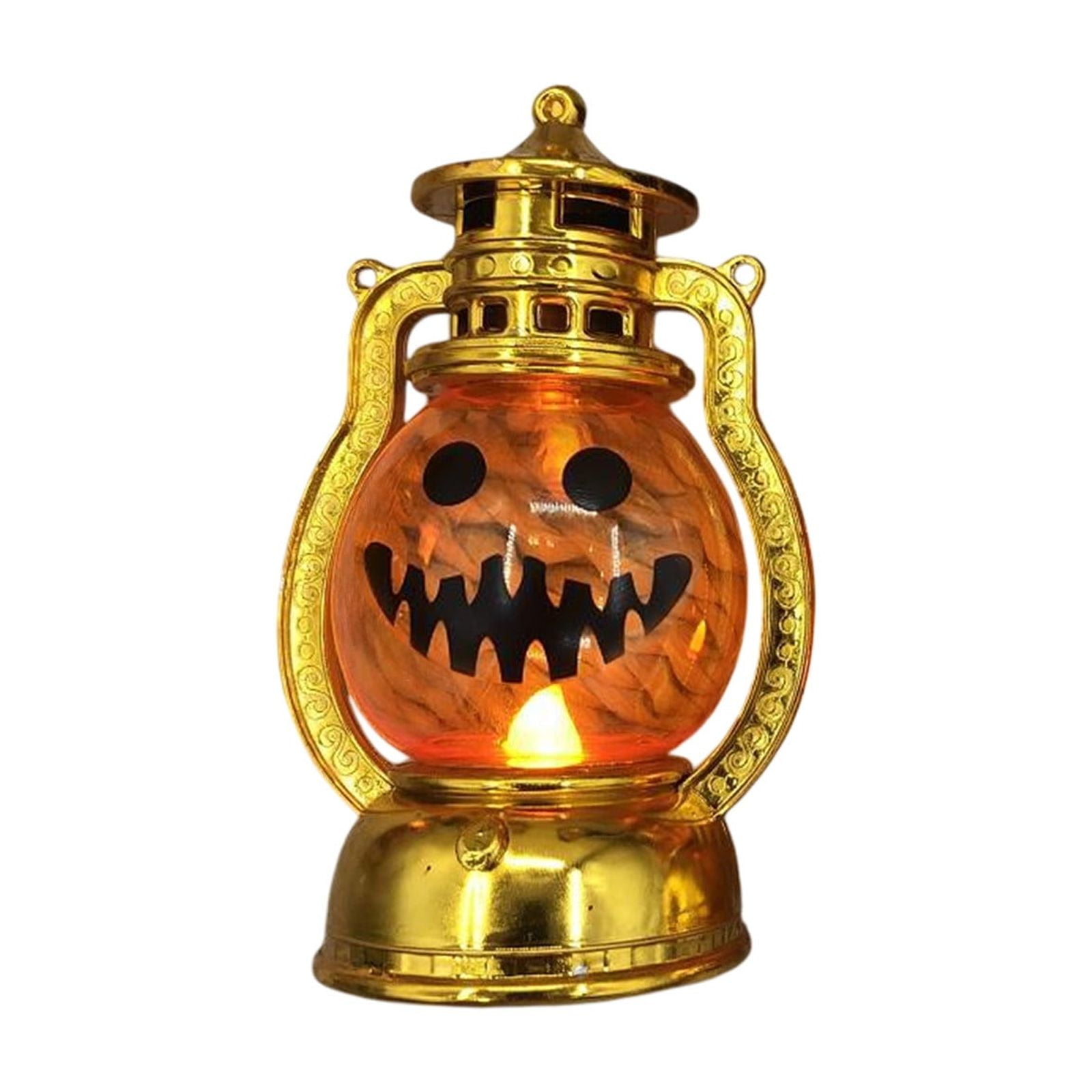 Yooshoverk Vintage Pumpkin Lantern - Battery LED Flickering Candle w ...
