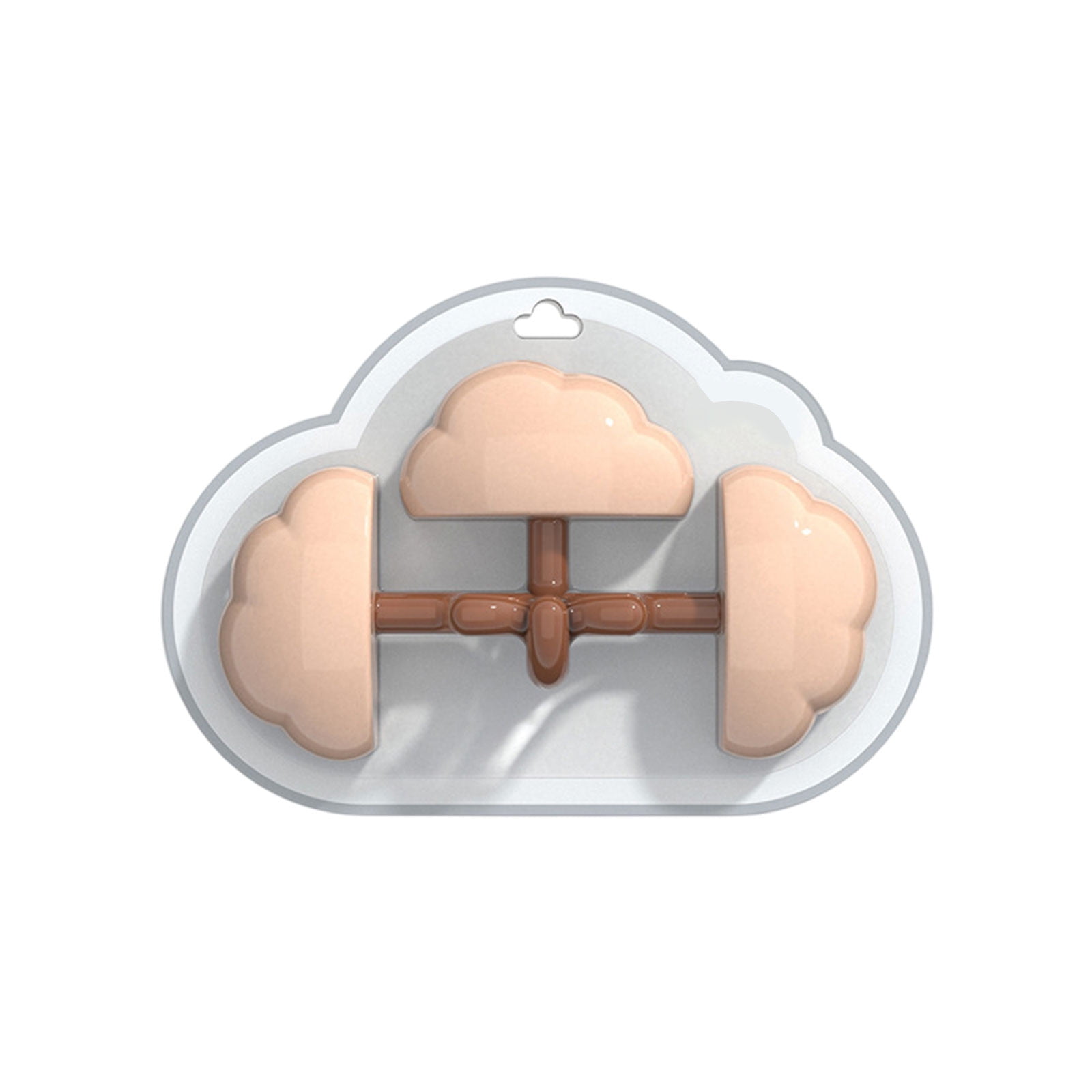Yooshoverk Wall Hooks Cloud-Shaped Plastic 4-Pack for Bedrooms, Living ...