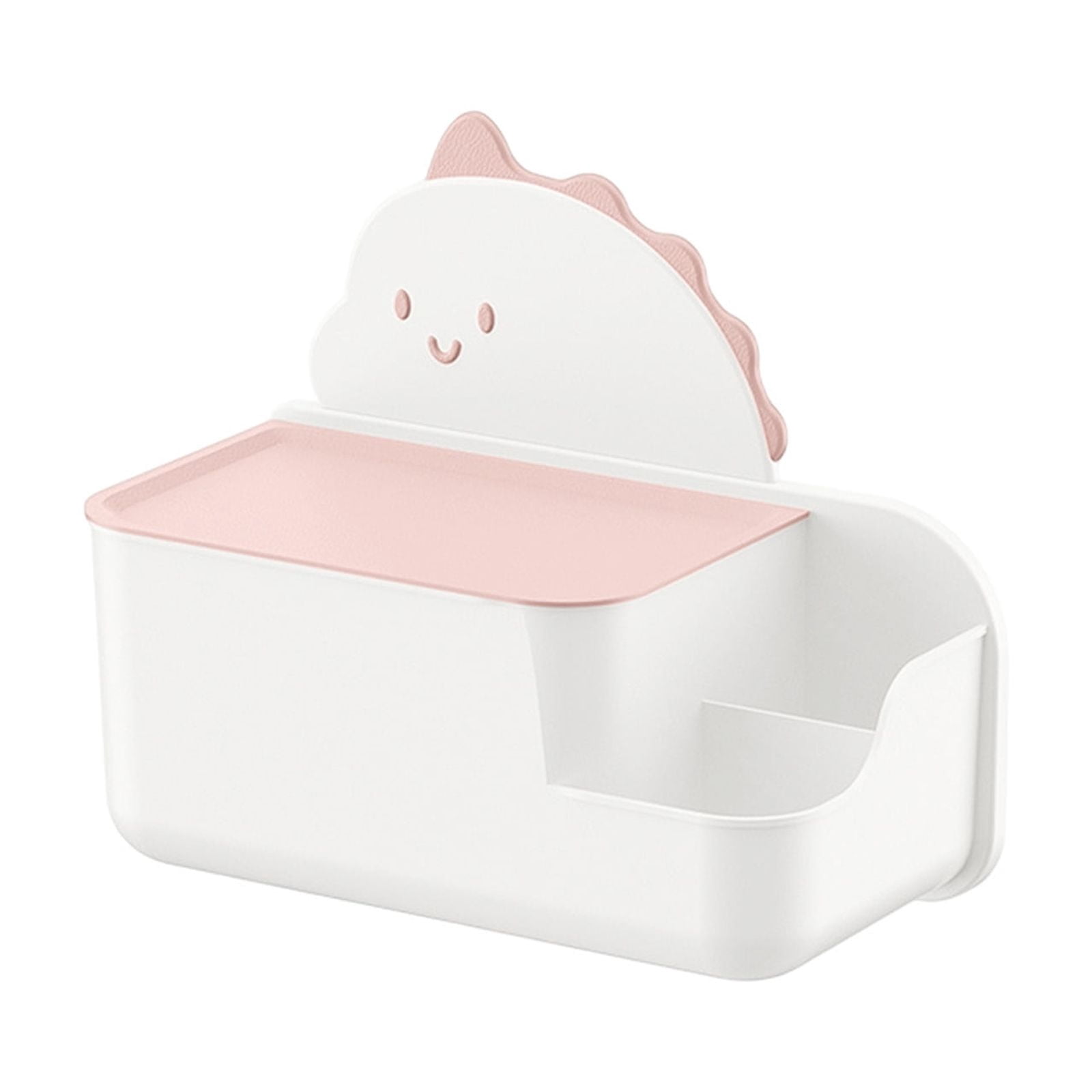 Yooshoverk Wall-Mounted Tissue Box - Hole-Free Storage for Bathrooms ...