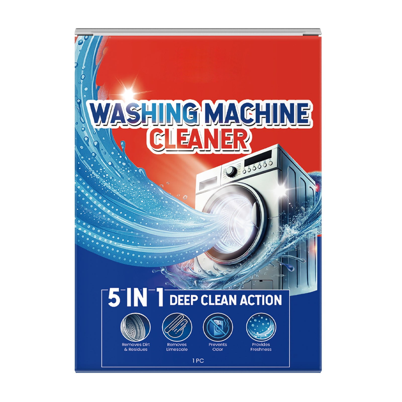 Yooshoverk Washing Machine Cleaner Powder & Descaler - Deep Clean ...