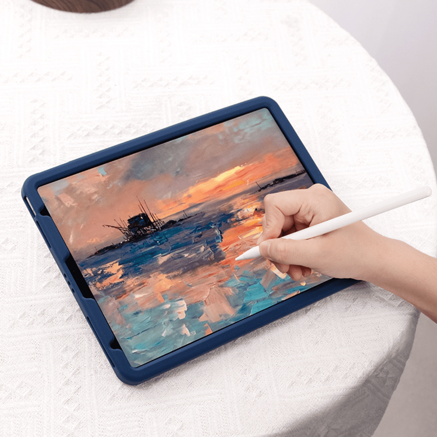 Yoosmatic Cute DIY Silicone iPad 9th Generation Case 10.2 Collapsable ...