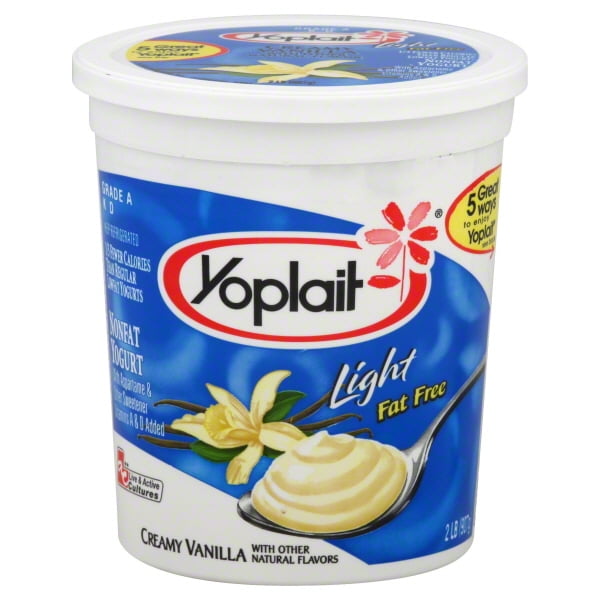 Yoplait Light Creamy Vanilla Grande Yogurt, 2 lb - Walmart.com