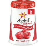 Yoplait Original Low Fat Red Raspberry Yogurt Cup, Made with Real Fruit ...