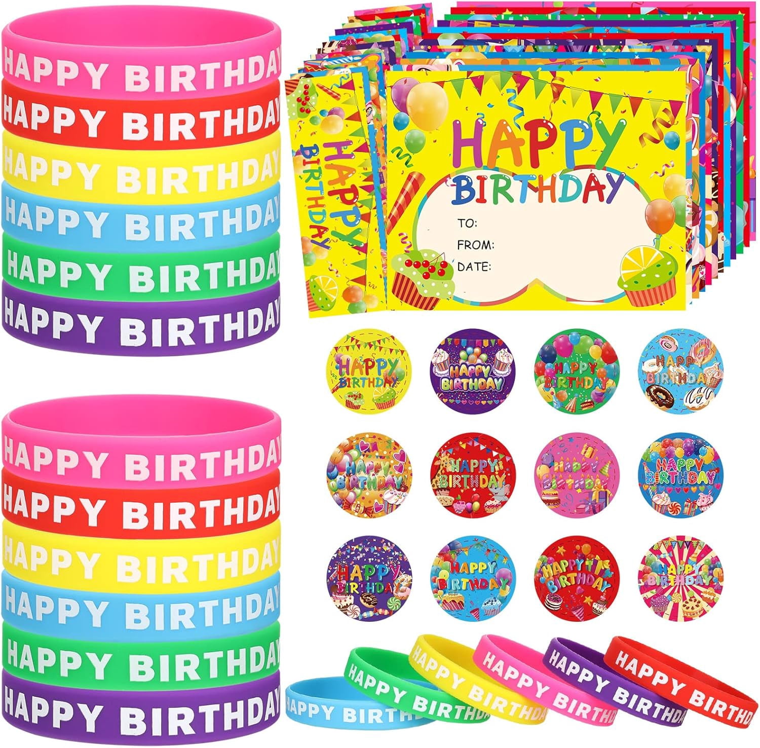 Yoqb 108 Pcs Happy Birthday Certificates for Student Awards Happy ...