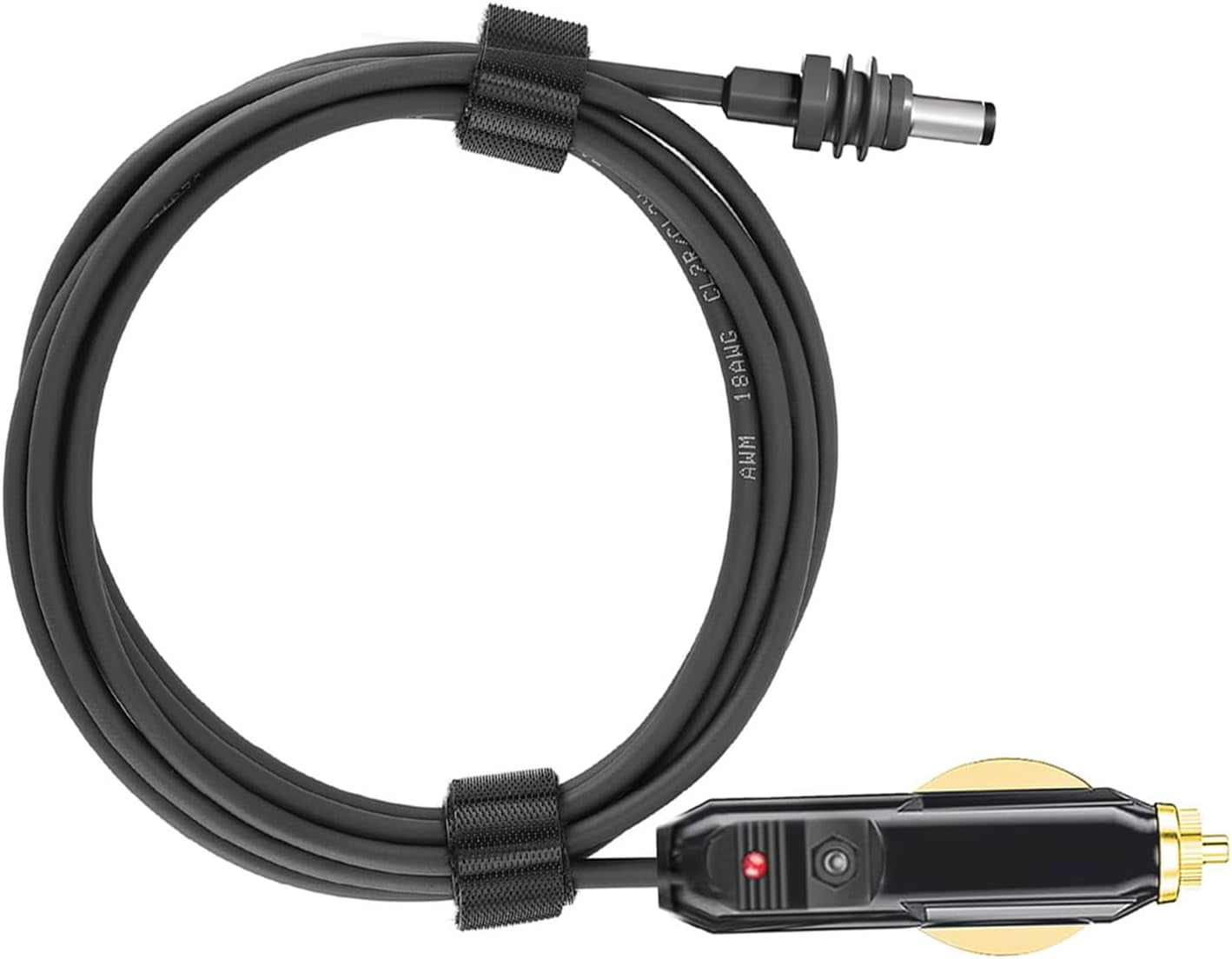 Yoqb 12-24V 4FT Car Power Cable, Sparking DC 5.5 x 2.1mm Cord, Premium ...