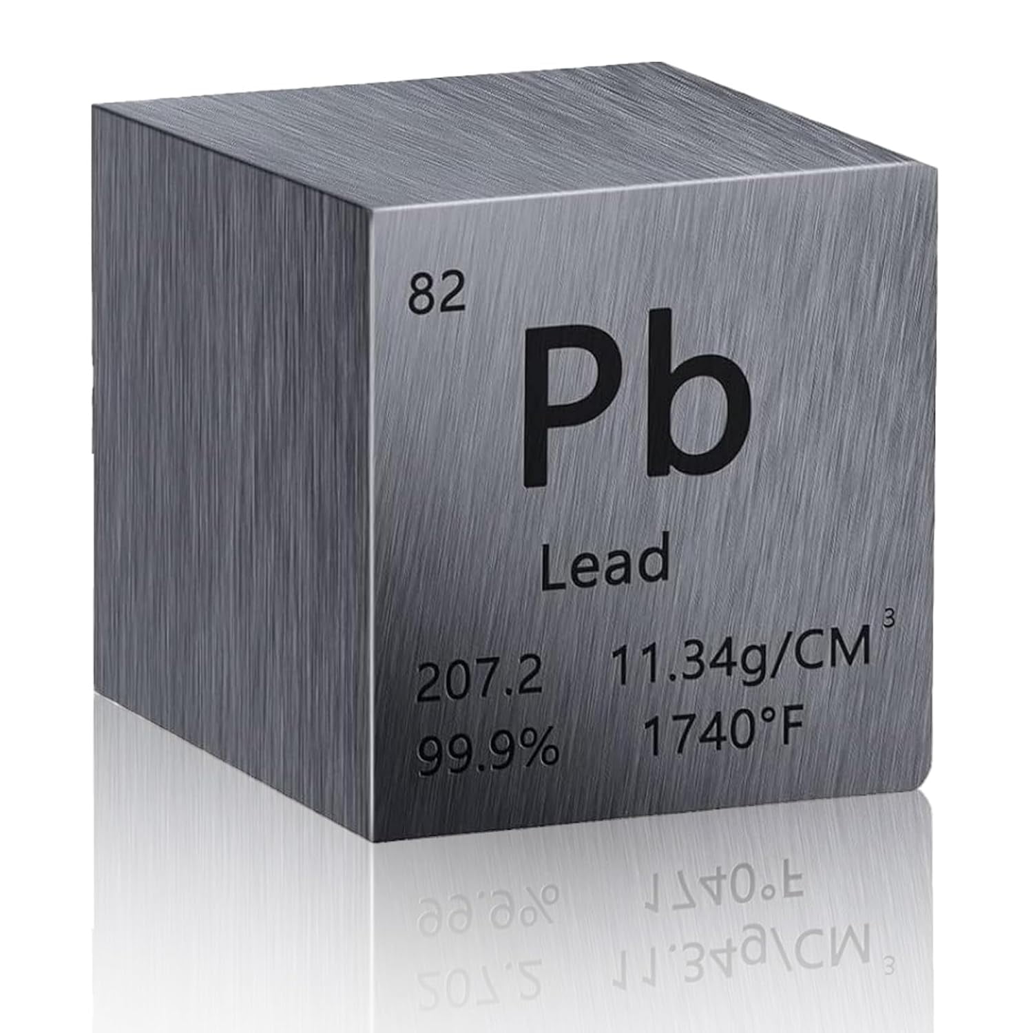 Yoqb 2/5 Inch Cube Metal Density Cubes Pure Metal High Density Element ...