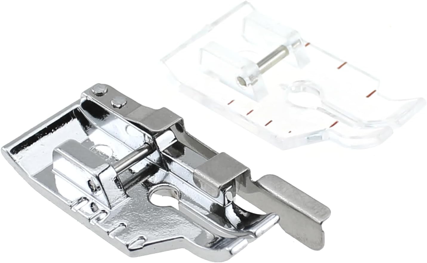 Yoqb 2PCS 1/4 Inch Plastic Quilting Presser Foot Multifunctional ...