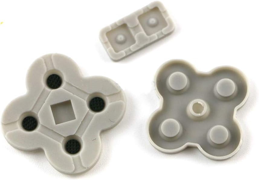 Yoqb 2set Conductive Button Rubber Silicone D Pad RL LR L R Left Right ...