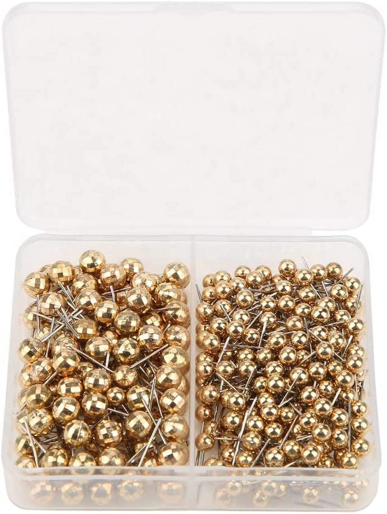 Yoqb 300pcs Round Head Pin,Sewing Weddings Corsage Dressmaking Pearl ...