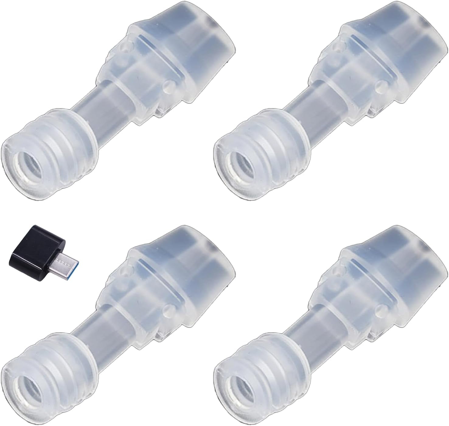 Yoqb 4 Pack Kids Bottle Replacement Bite Valves Replacement for Contigo ...