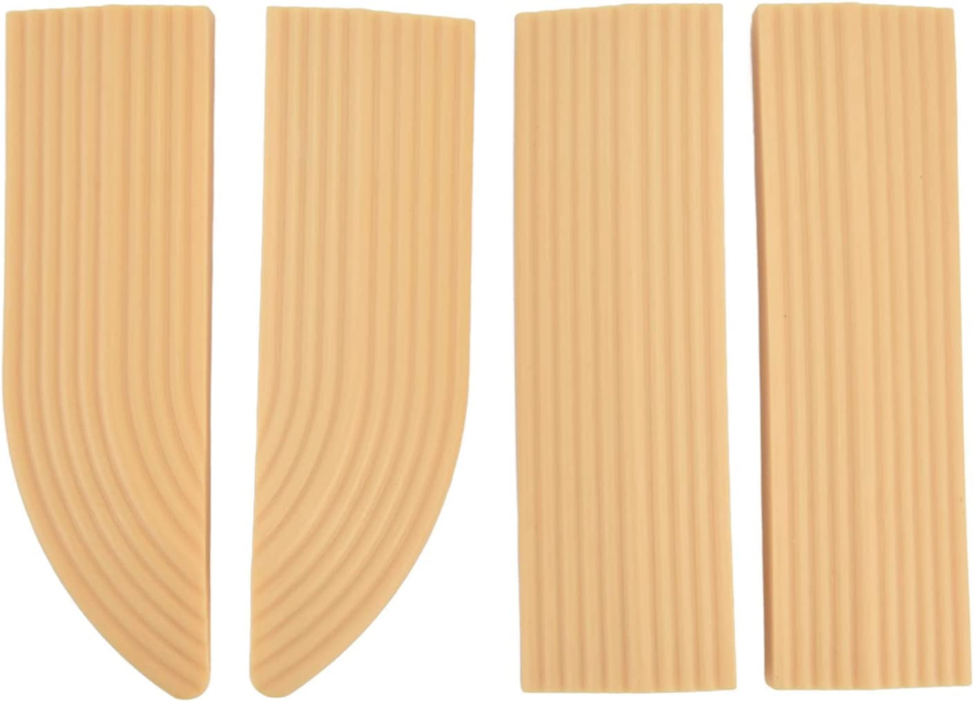 Yoqb 4Pcs Rubber Wheelchair Ramp, Universal Sweeper Door Sill Stair ...