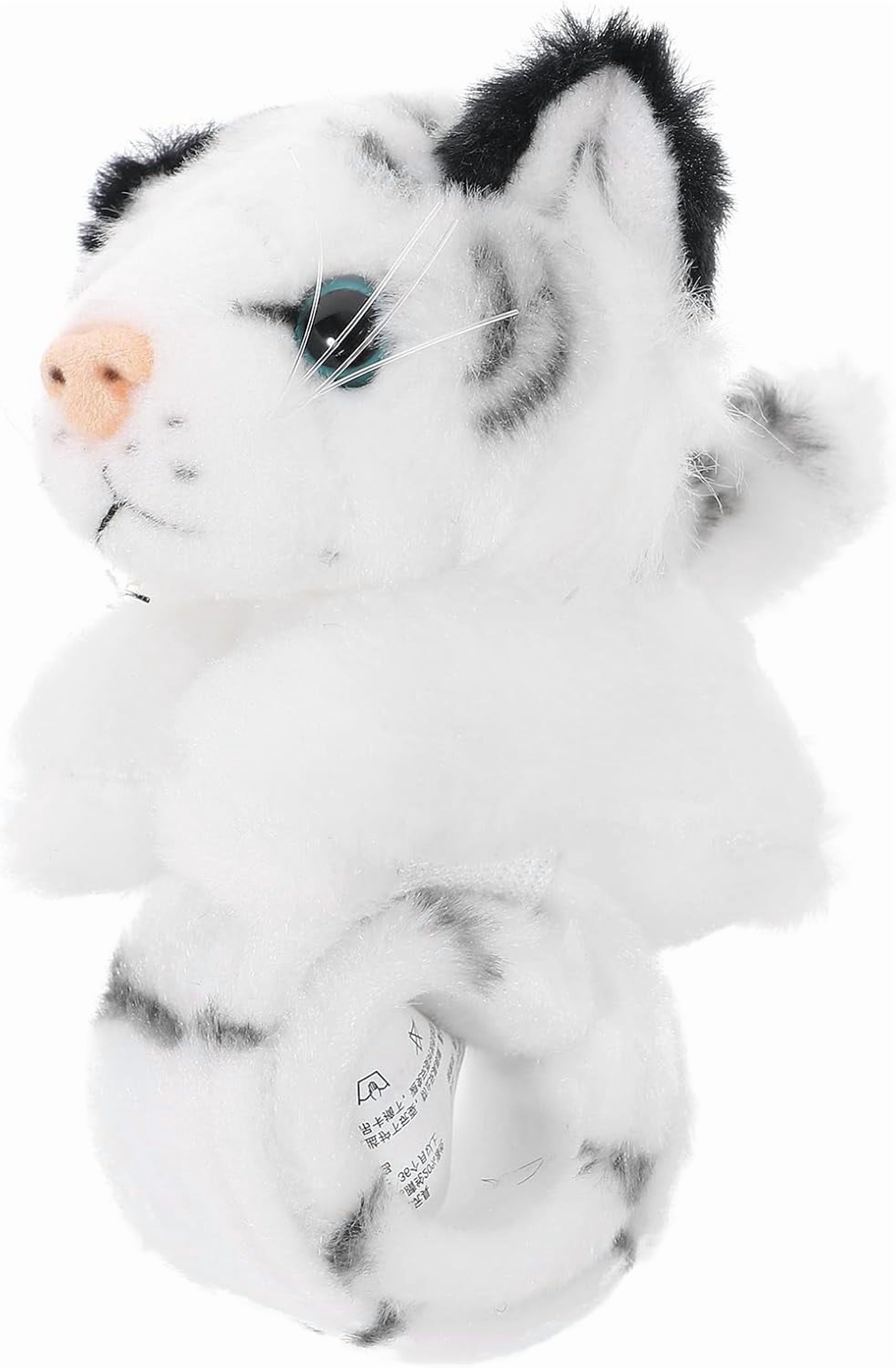 Yoqb Animals Slap Bracelet Plush Toys Tiger Slap Band Stuffed Animals ...
