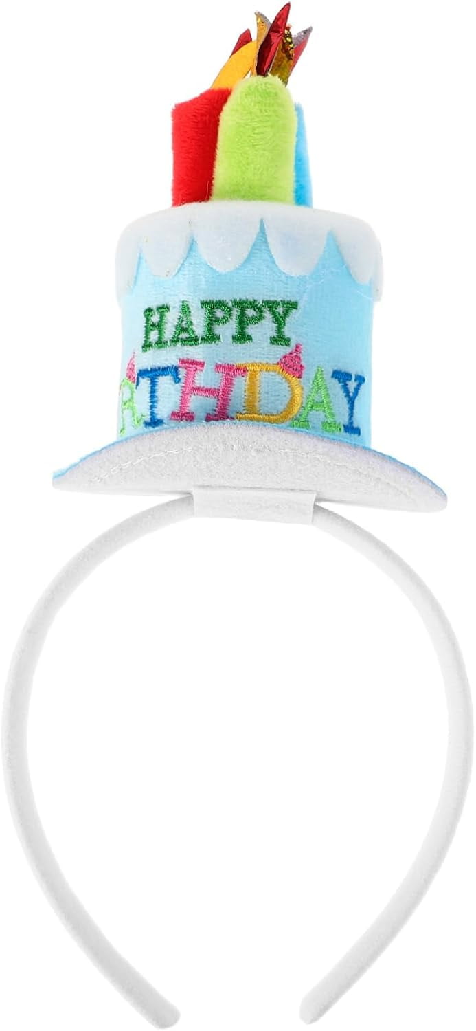 Yoqb Birthday Cake Headband Party Supplies Birthday Hat Props Birthday ...