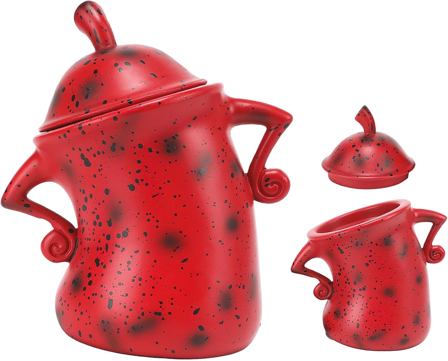 Yoqb Canister with Attitude, Creative Forked Waist Jars with Lids ...