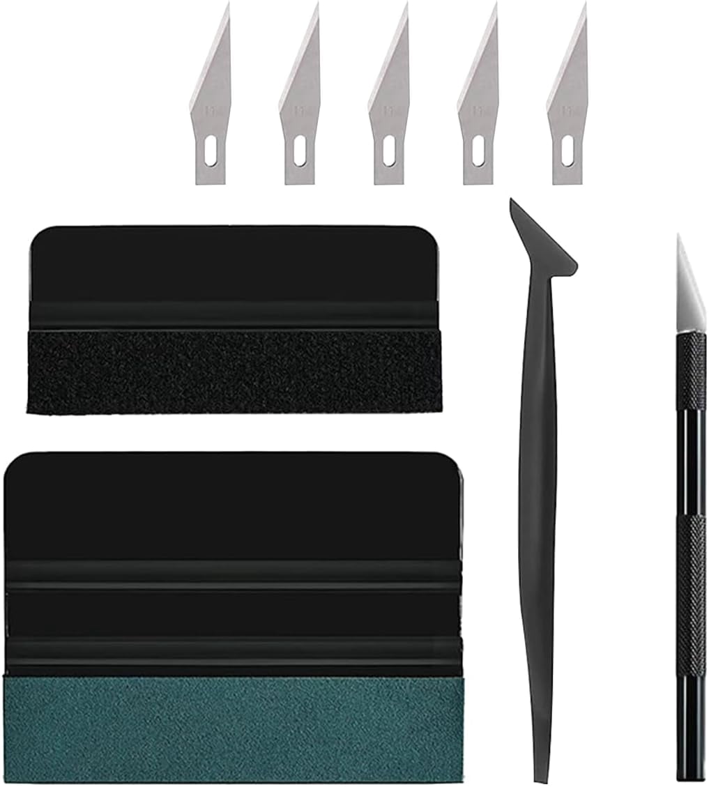 Yoqb Car Window Tinting Installation Tool, Auto Vinyl Wrap Kit with ...