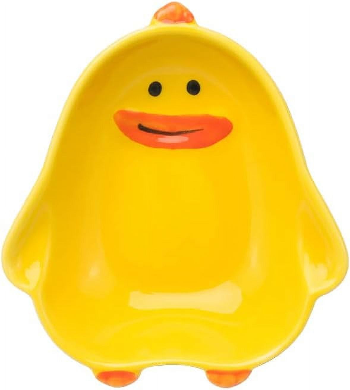 Yoqb Ceramic Paper Clip Holder Yellow Paperclips Holder Dispenser Cute ...