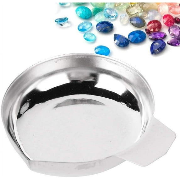 Yoqb Digital Scale Weighting Pan, Stainless Steel Tray for Jewelry ...