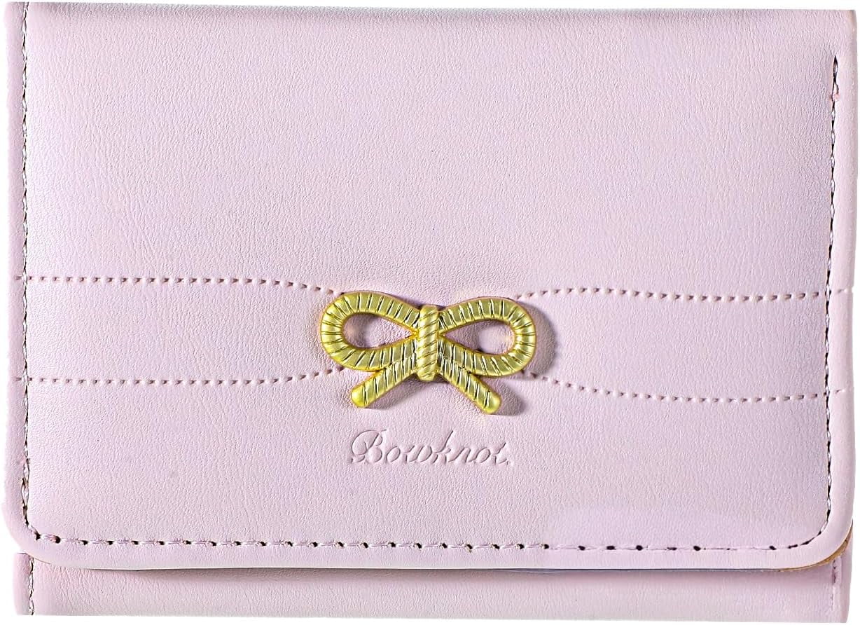 Yoqb Fashion Wallets Girls Cute Coquette Bow Small Wallet Aesthetic ...