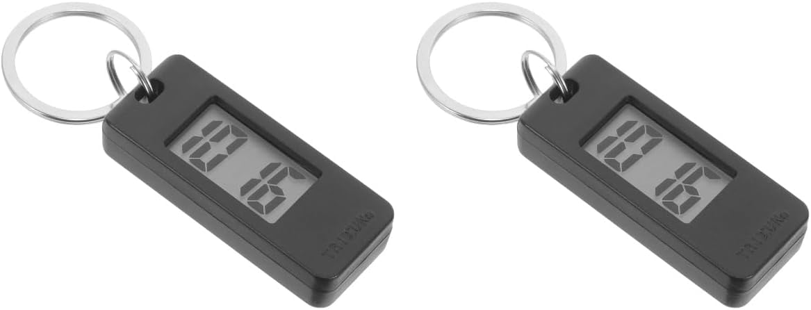 Yoqb Keychain Pocket Watch, Digital Keychain Watch Clip on Watch Small ...