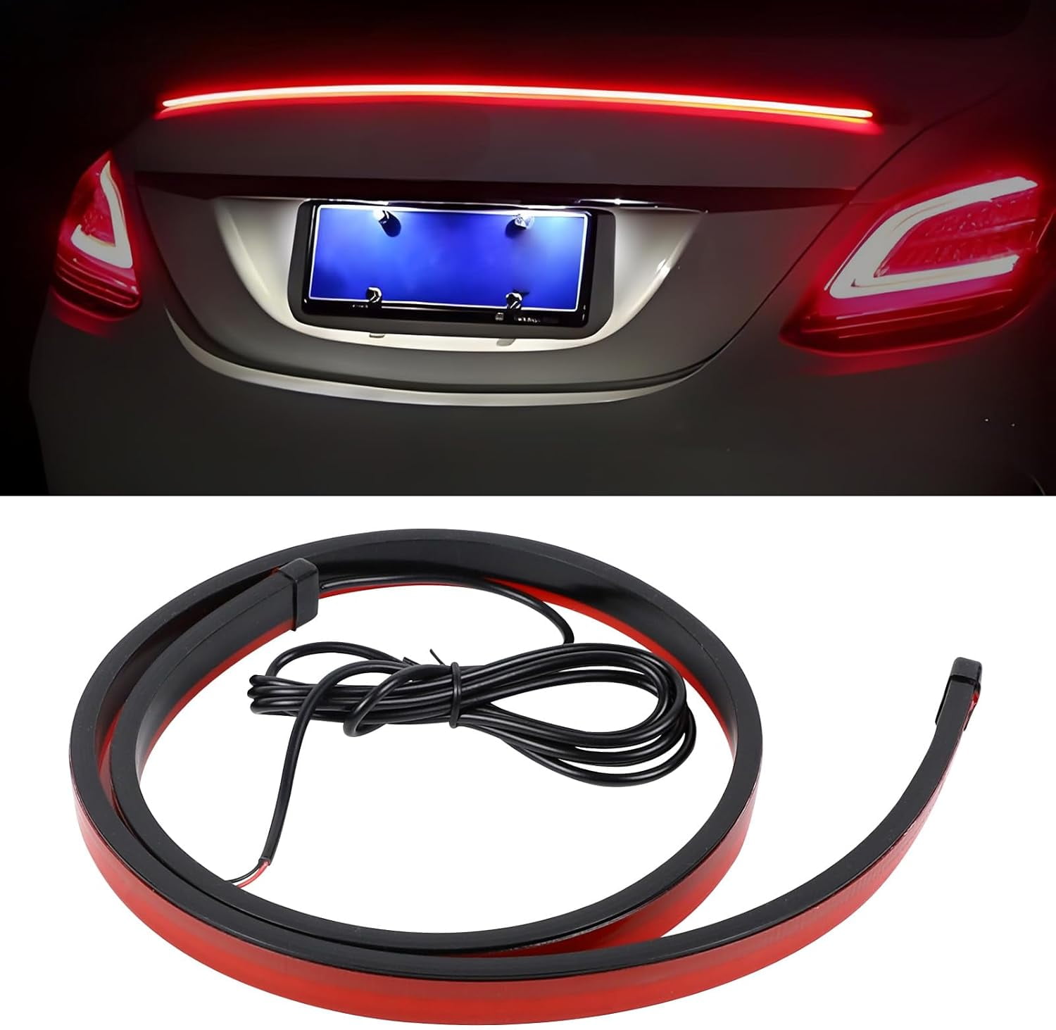Yoqb LED Brake Strip Light for Car, 35 Inch Car LED Third Brake Light ...
