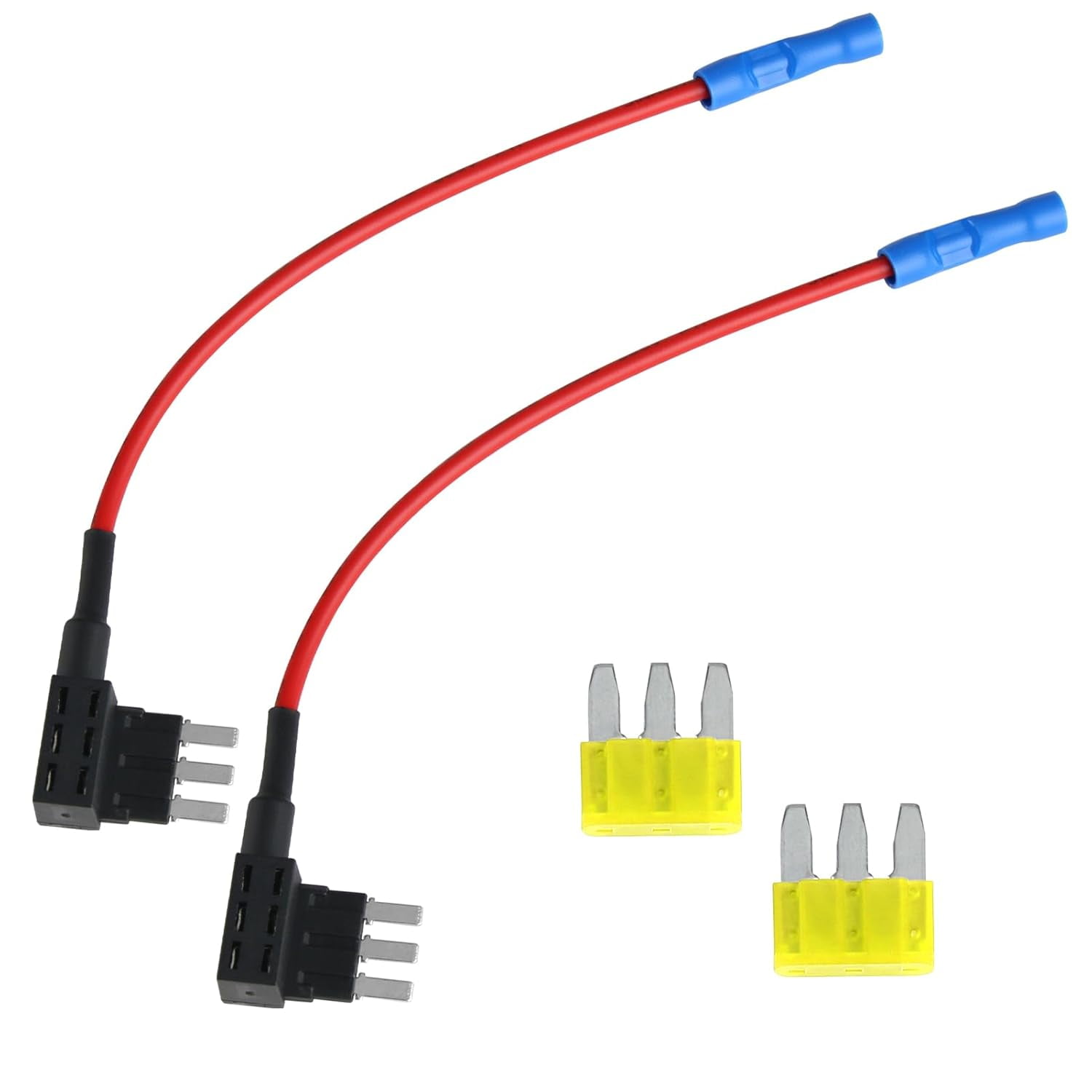 Yoqb Micro3 Fuse Tap Add-a-Circuit Adapter Kit, 2 Pack 12V Blade Fuse ...