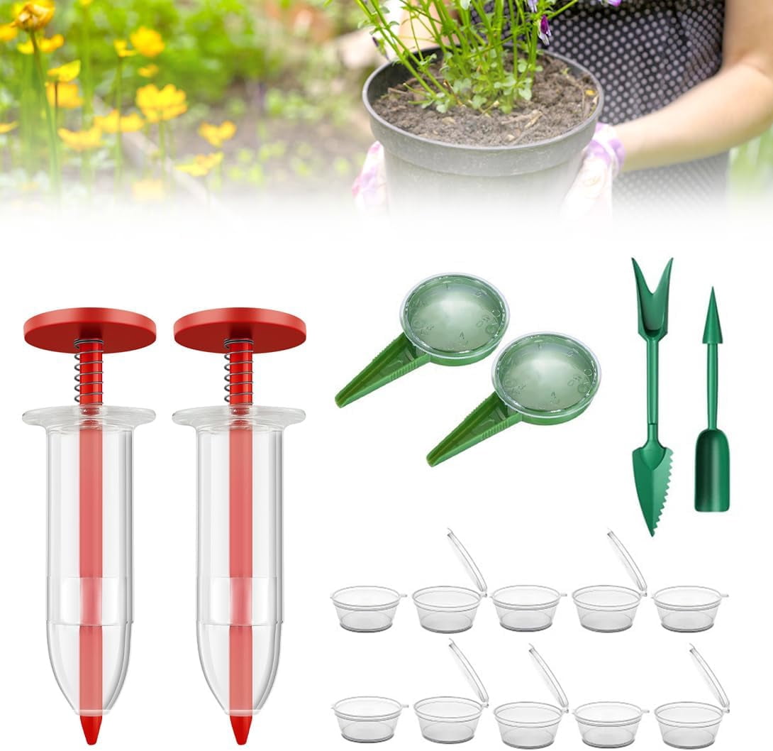 Yoqb Mini Seed Spreader, Seed Planter Tool Mini Seed Spreader Seed ...