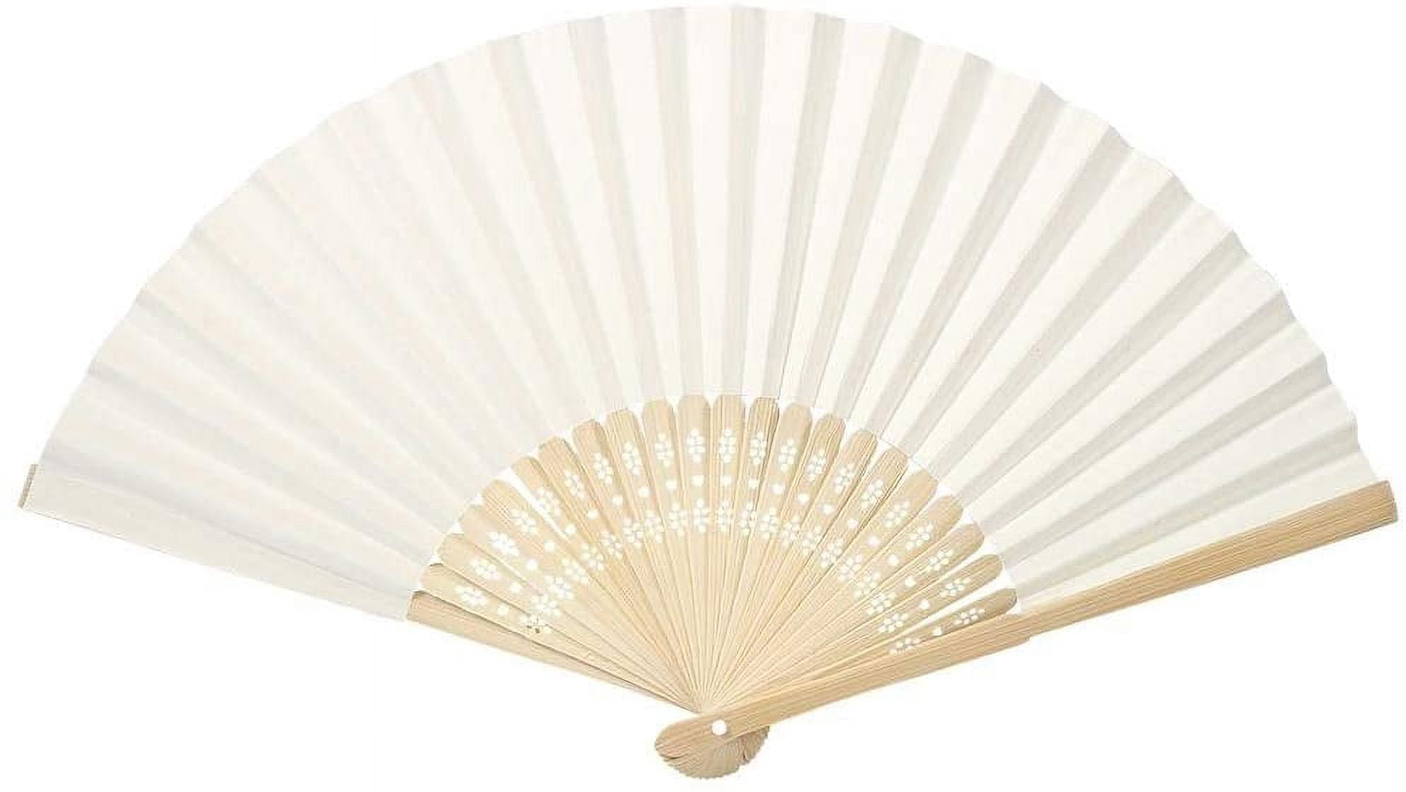 Yoqb Paper Hand Fan Folding Fan, Paper Hand Fan Folded Handheld Fan ...