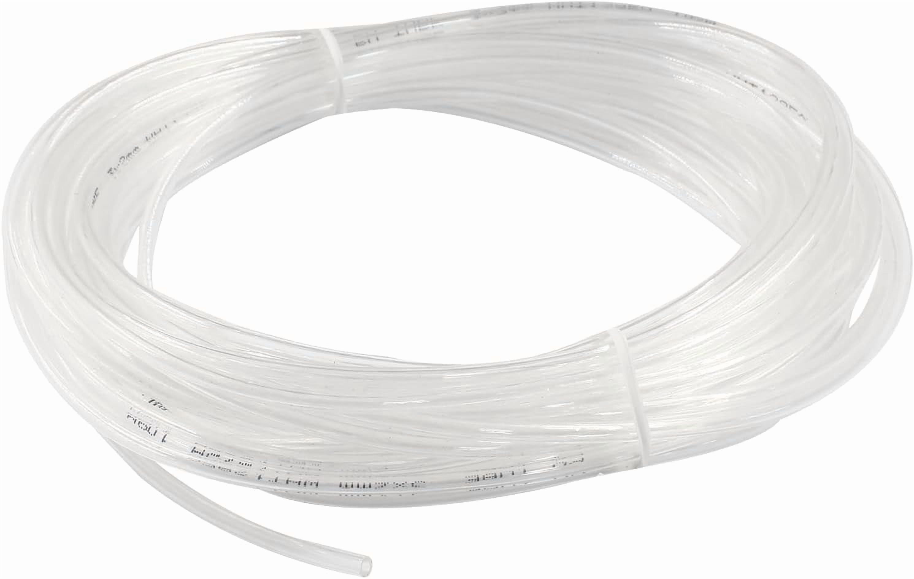 Yoqb Pneumatic Tubing 1/8" OD PU Polyurethane Air Line Hose - Clear ...