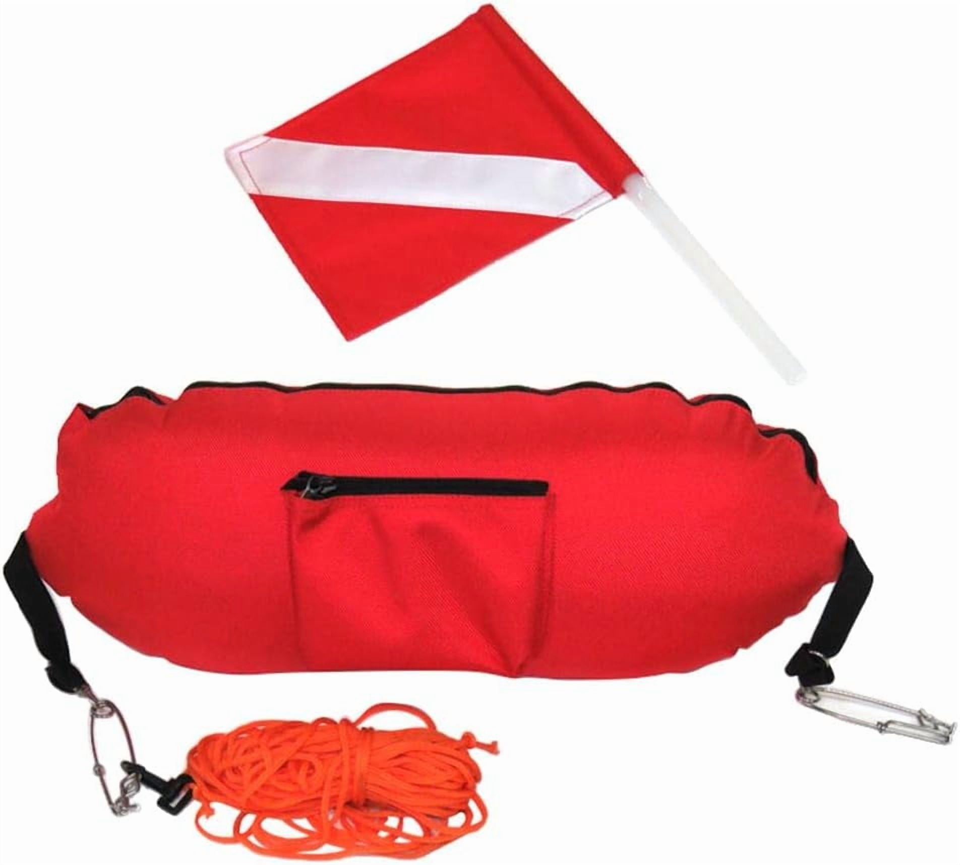 Yoqb Spearfishing Buoy 420D Nylon Inflatable Diving Float Removable ...