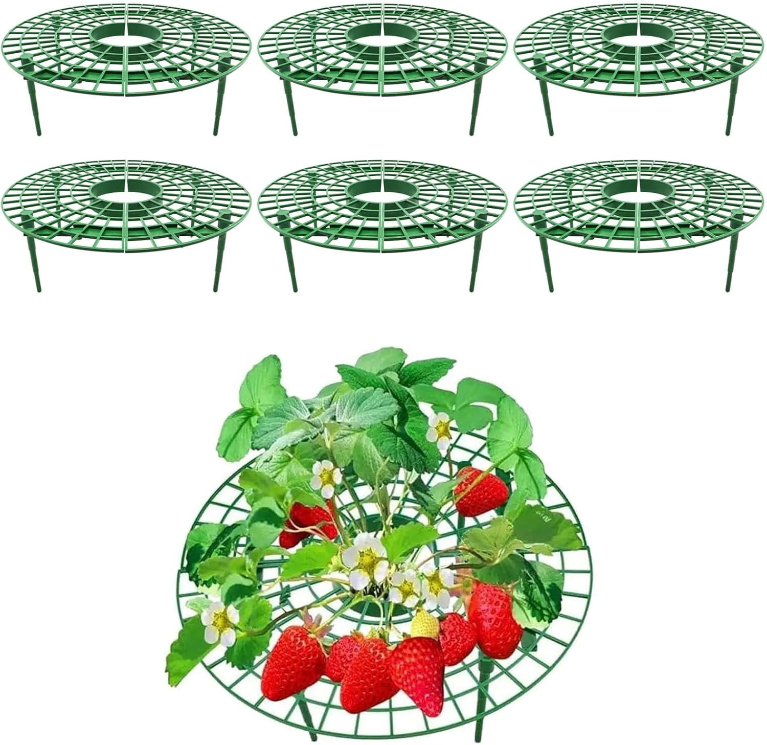 Yoqb Strawberry Plant Support, Melon Cradle Supports for Garden Melon ...