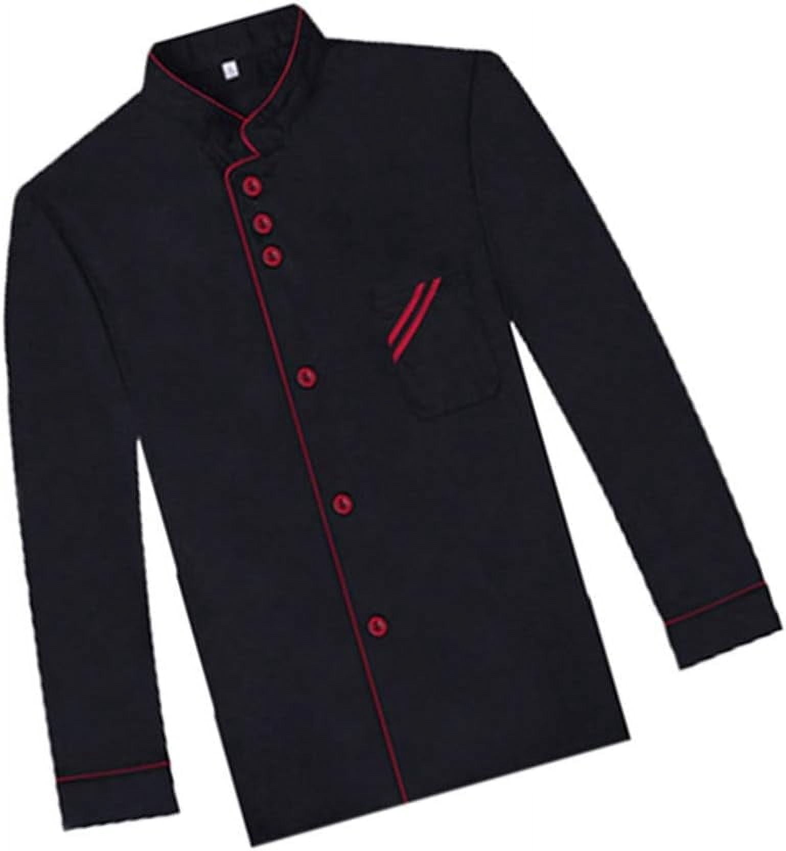 Yoqb Unisex Chef Coat Sleeves Kitchen Chef Men Uniform Chef Jacket ...