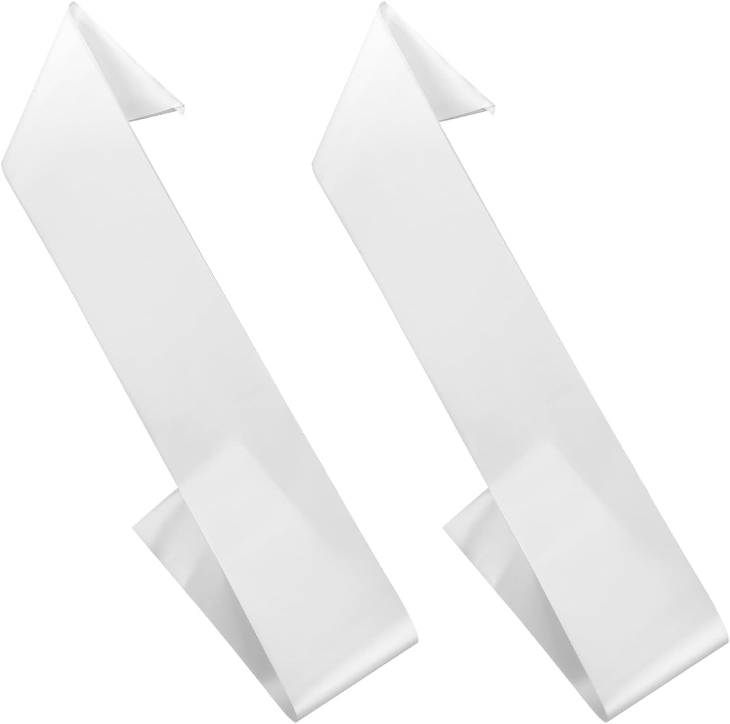 Yoqb White Blank Sash, Plain Satin Sashes Satin Sashes for Pageants ...