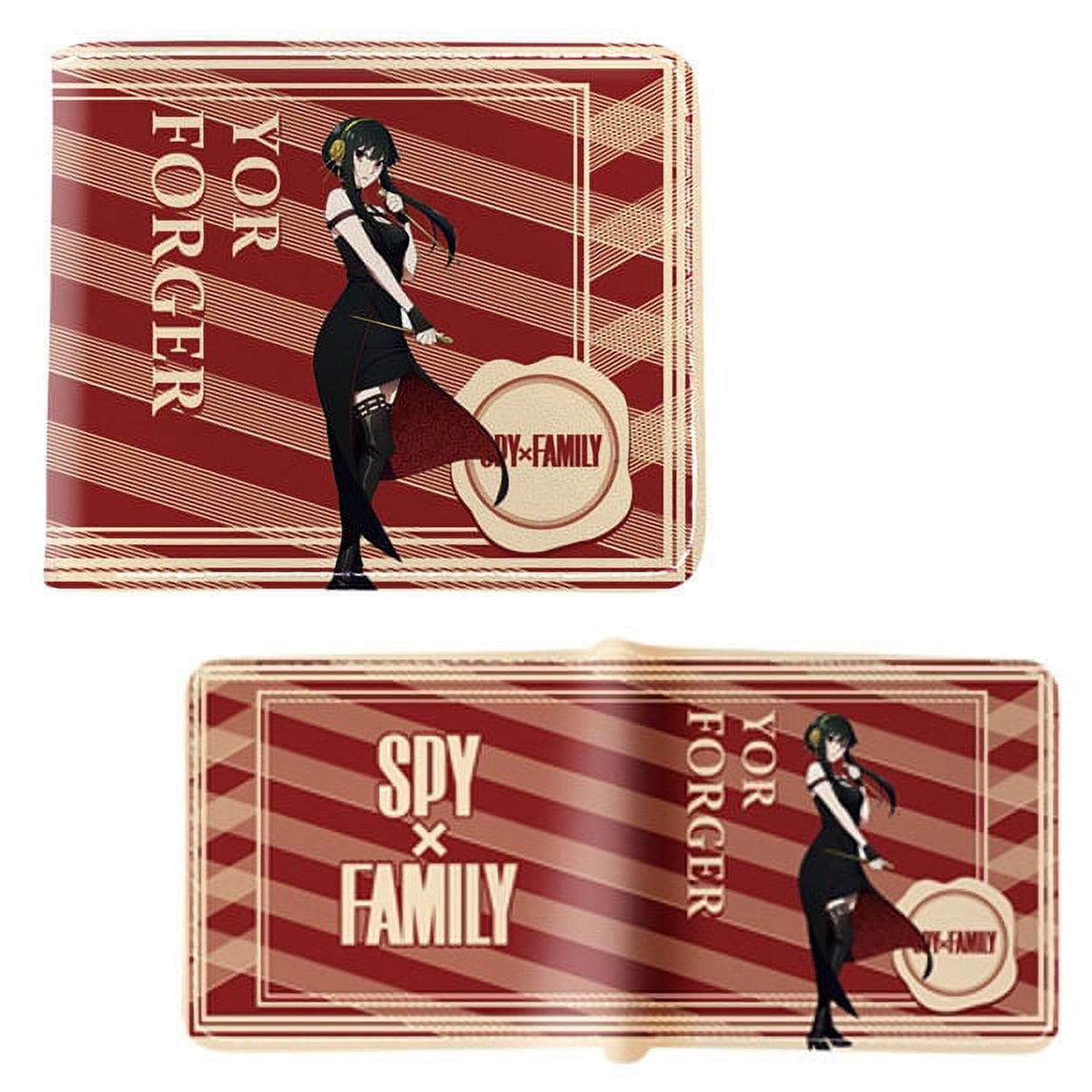 Yor Forger Style A - Spy x Family 4x5" Bi-Fold Wallet - Walmart.com