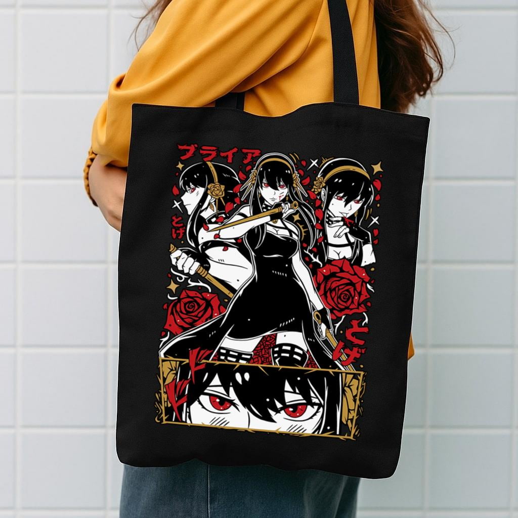 Yor Tote Bag Loid Anya Bon Forger SPY x FAMILY Manga Anime Bag Soft ...