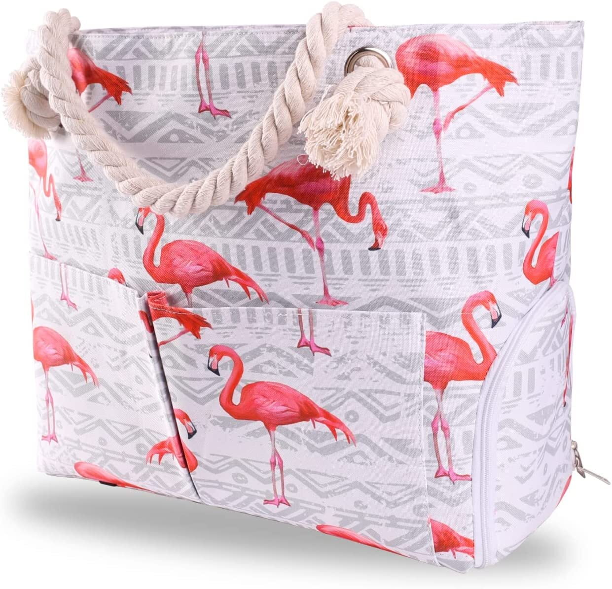 Yorcoten Extra Large Women Beach Tote Bag with Multiple Pockets ...