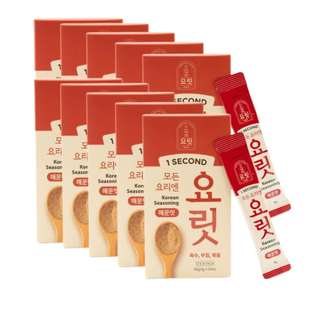 Yorit All-in-One Cooking Powder STF9 - No MSG, Instant Korean Soup ...