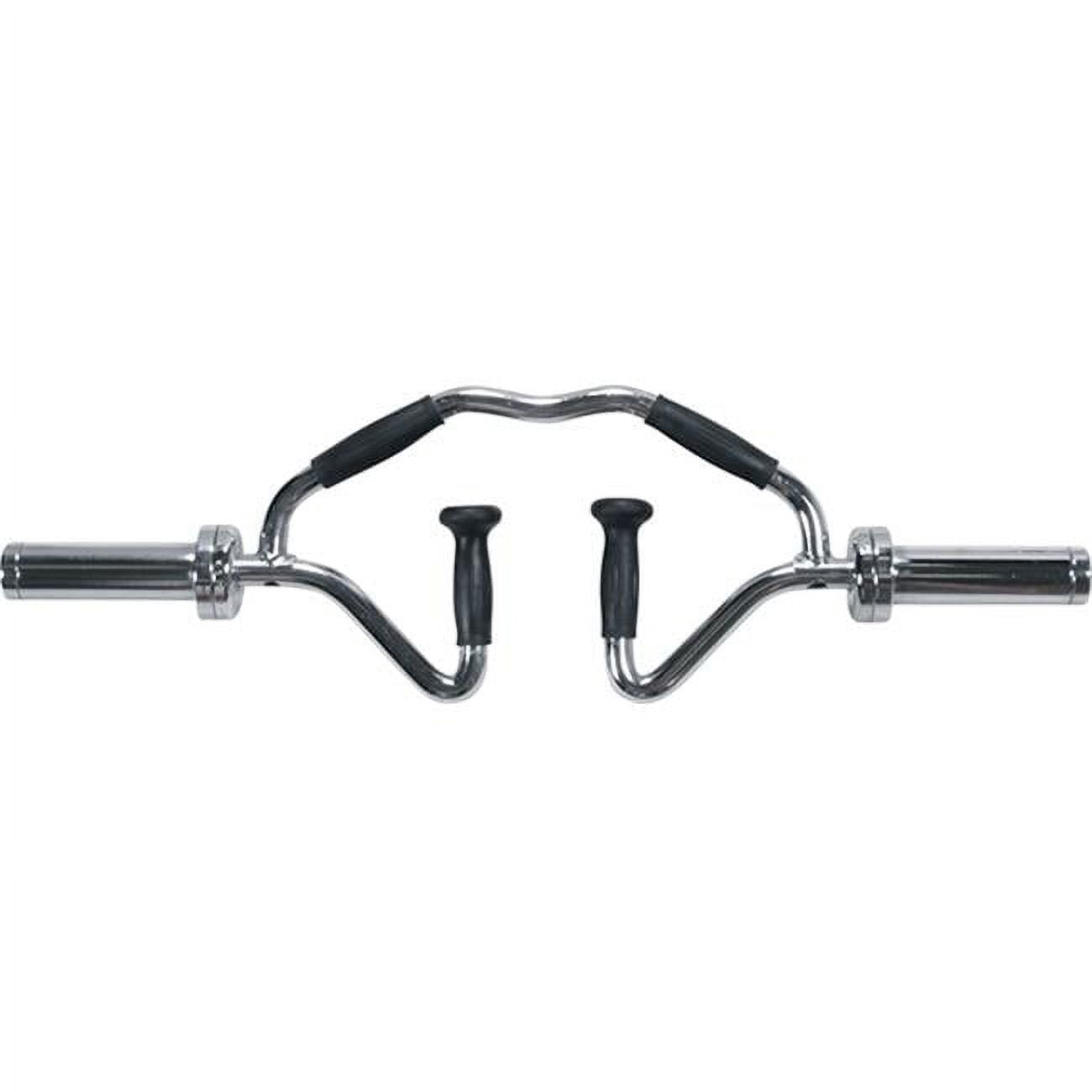 York Barbell International Bi Tri Trap Bar with Rubber Grips - Walmart.com