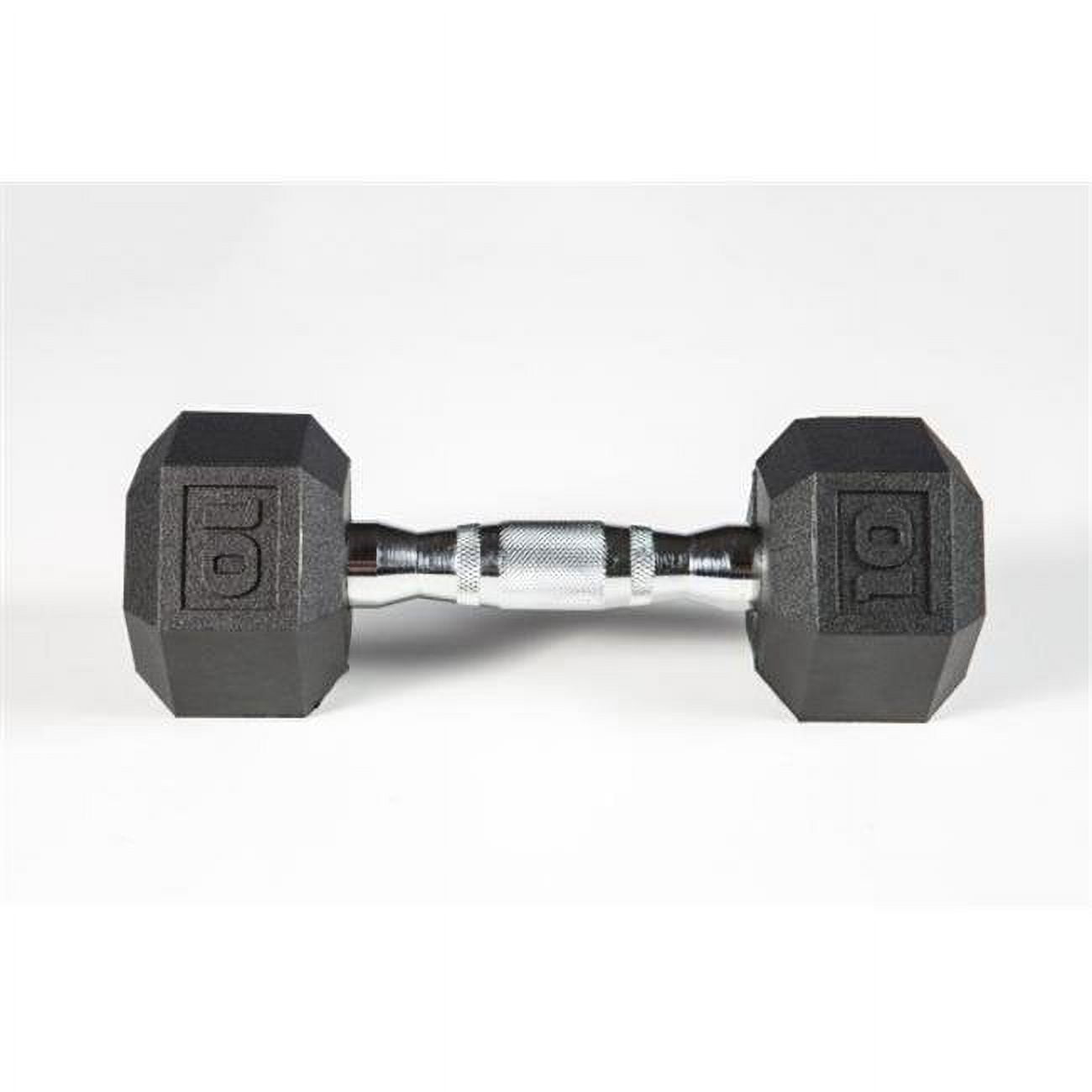 York Barbell York Premium Pvc Hex Dumbbell with Chrome Ergo Handle - 10 ...