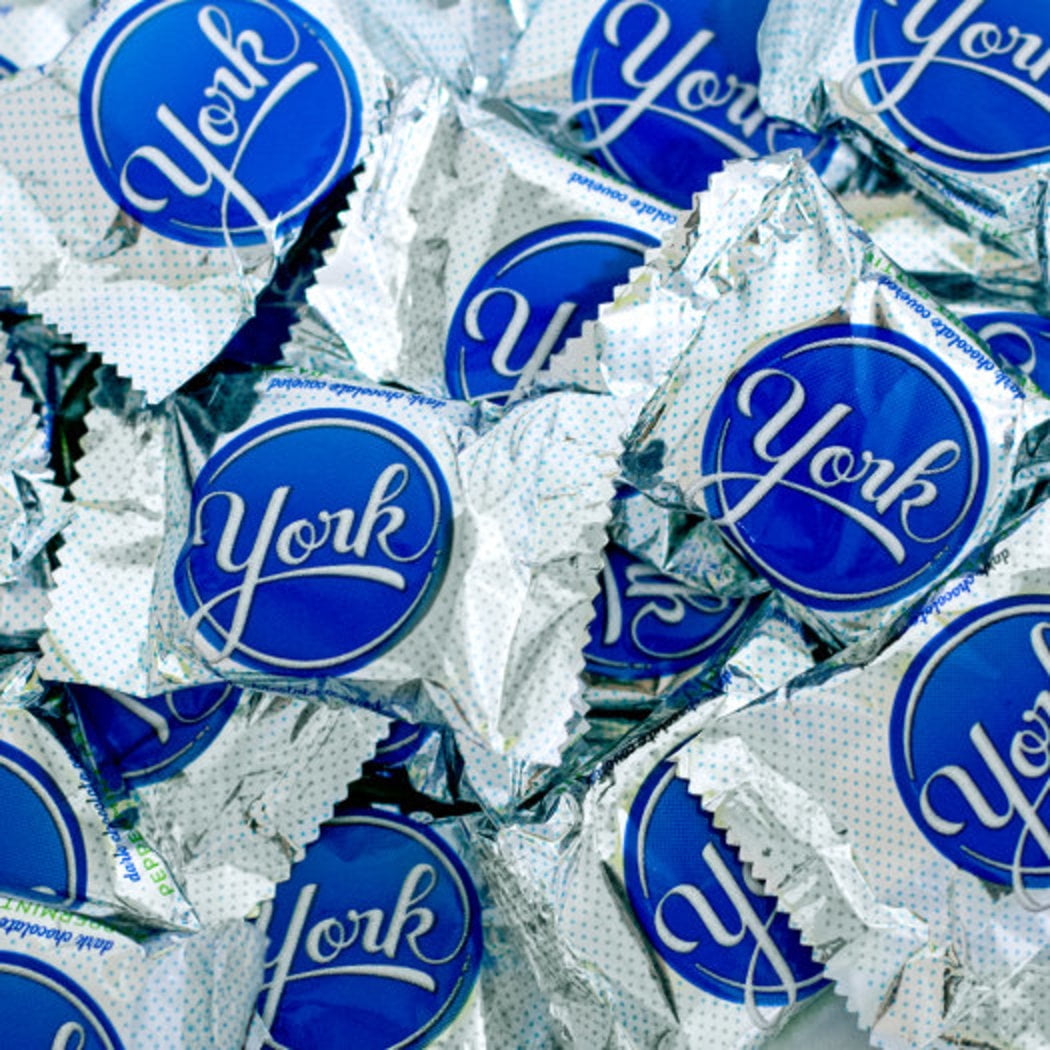 YORK Peppermint Patties Dark Chocolate Candy, Individually Wrapped, 35. ...