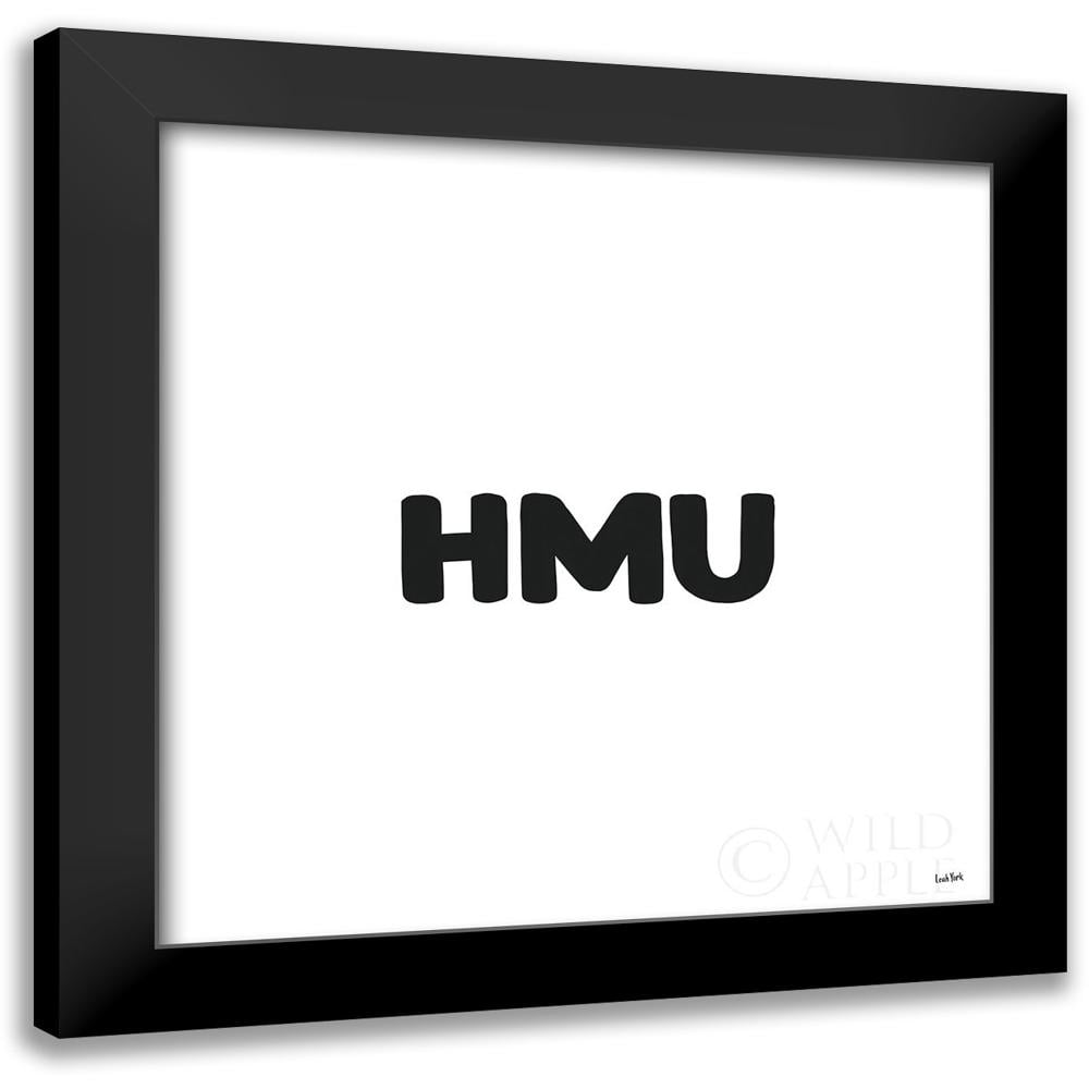 York, Leah 15x15 Black Modern Framed Museum Art Print Titled - Xennials ...