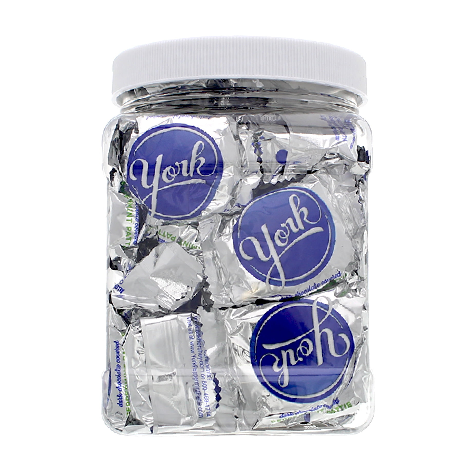 York Peppermint Patty Mini Candy Bars - 1 Pound Bulk Value Packed ...