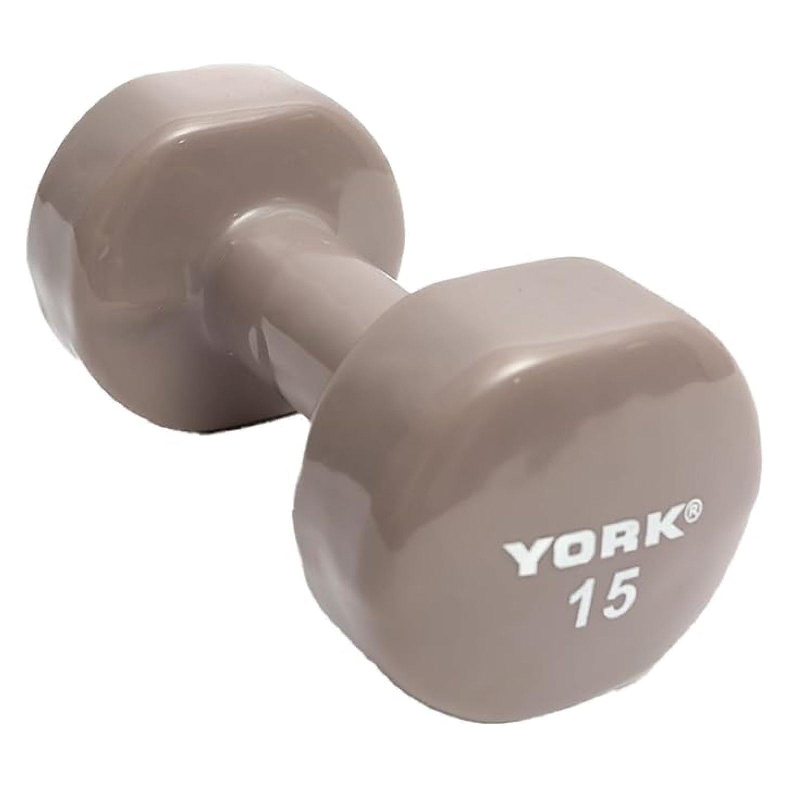 York Vinyl Coated Fitbell Dumbbell (1LB to 15LB, Pack of 1, 2, 4 ...