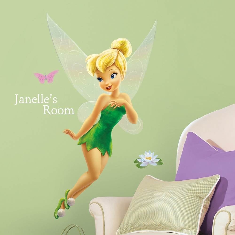 York Wallcoverings Disney Tinkerbell Wall Decals - Walmart.com