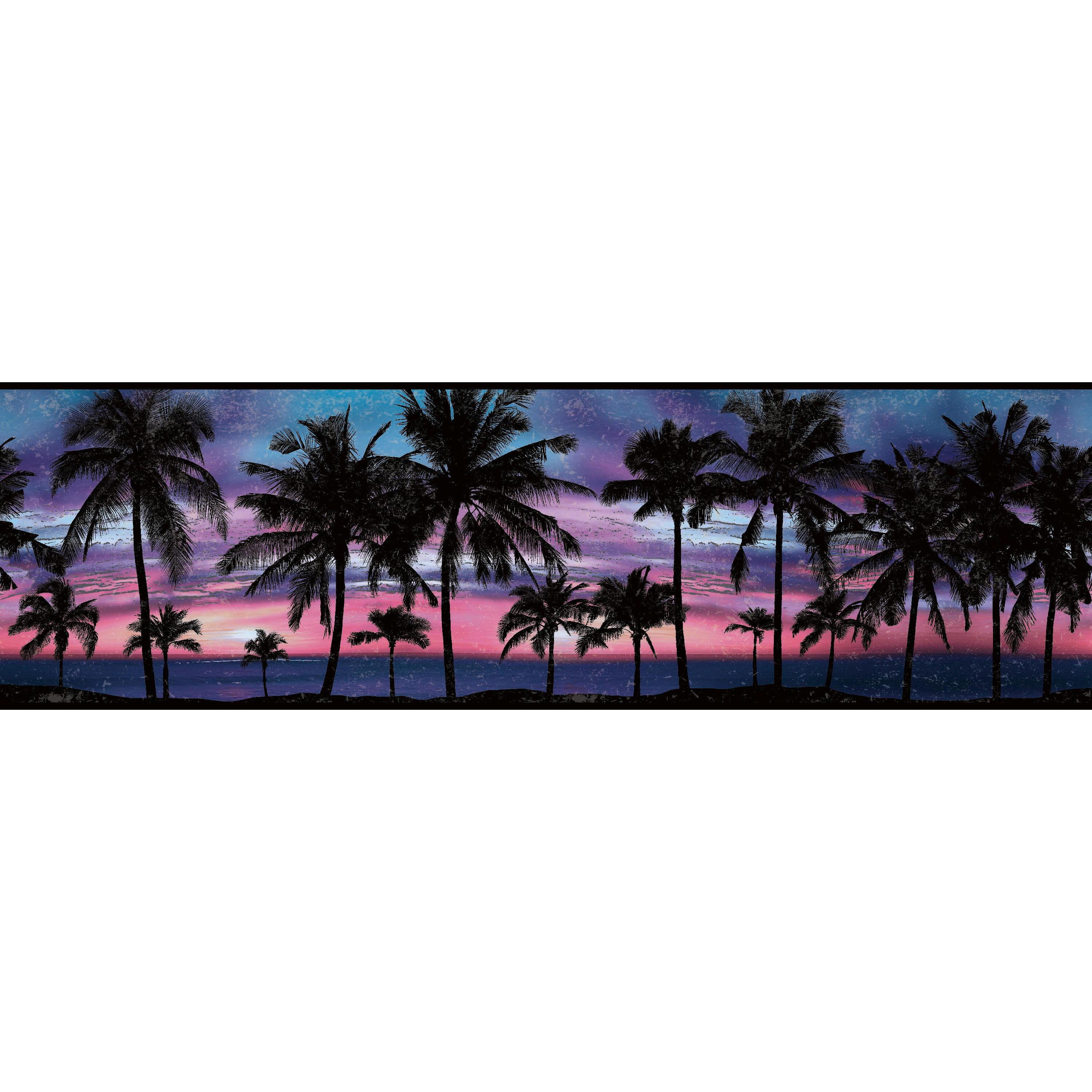 York Wallcoverings Paradise Wallpaper Border, Easy Install and Removal ...