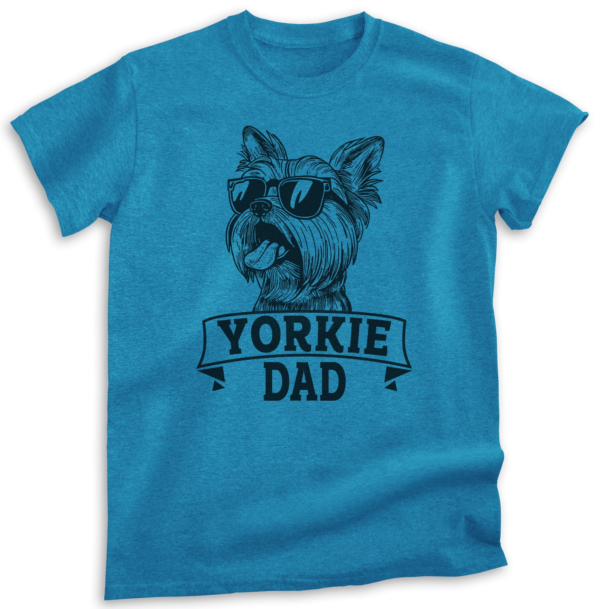 Yorkie Dad T-shirt, Unisex Men's Shirt, Yorkshire Terrier, Yorkie Owner ...
