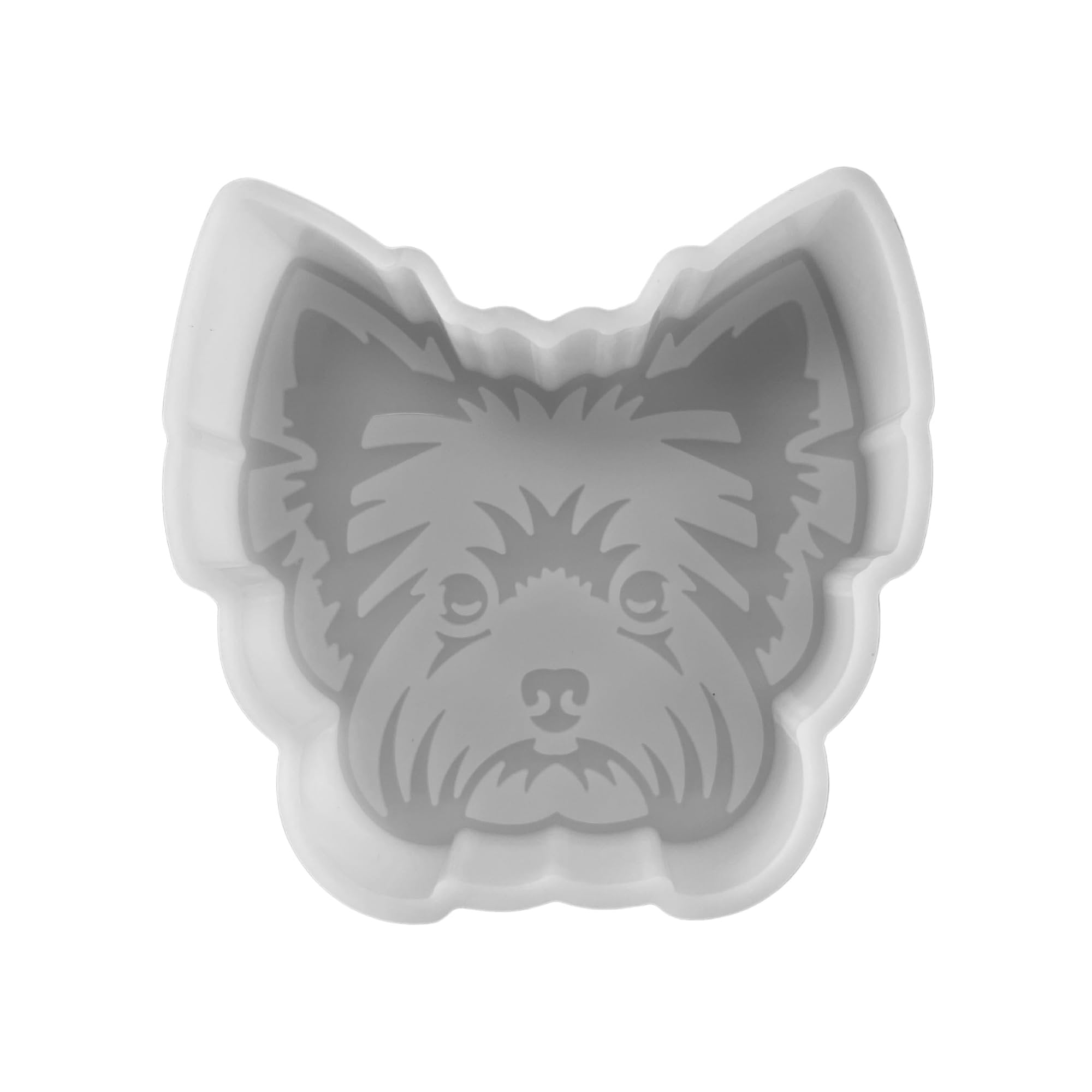 Yorkie Dog Car Freshie Silicone Mold 3.9x3.9x0.8 Dog Breeds Lovers ...