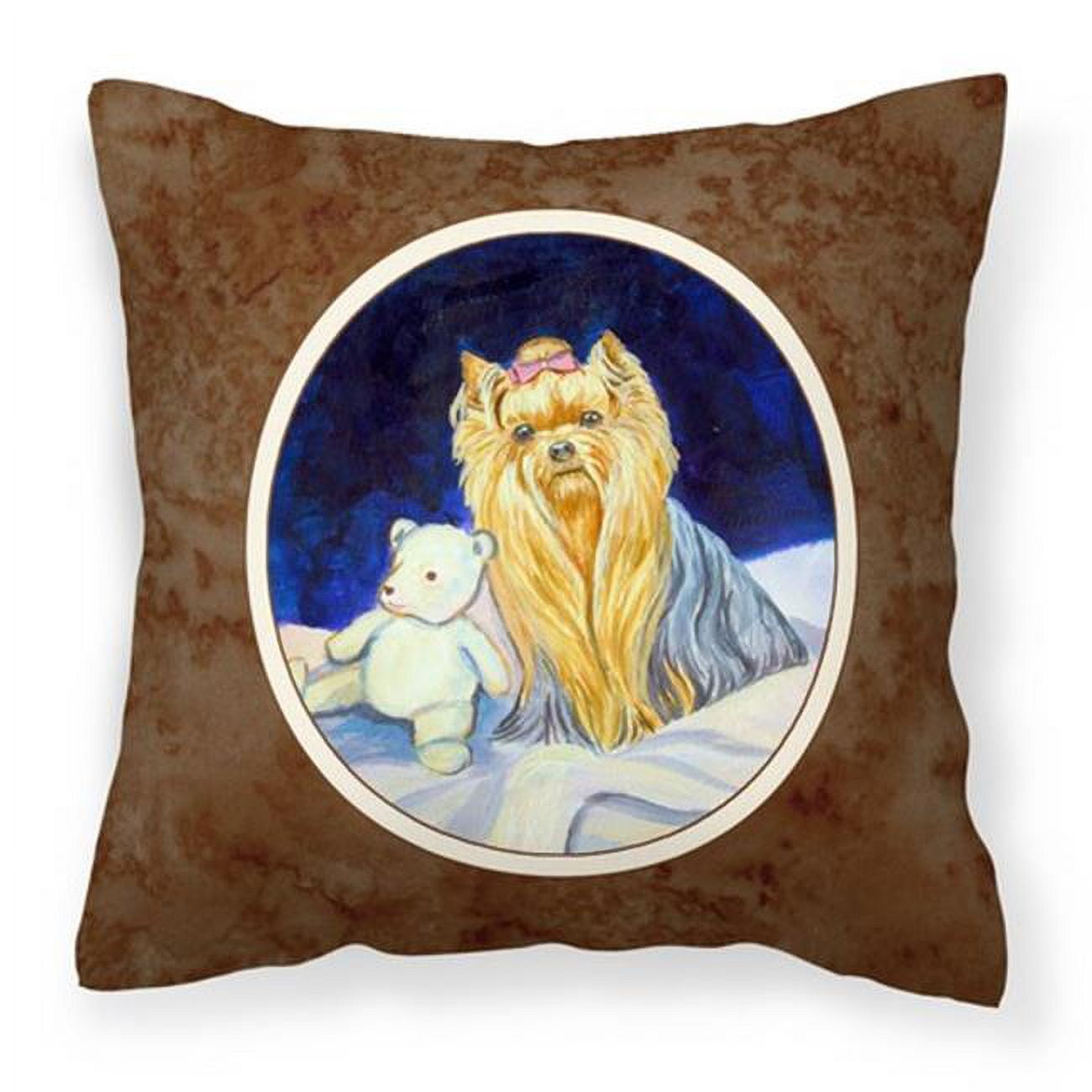 Yorkie Fabric Decorative Pillow - Walmart.com