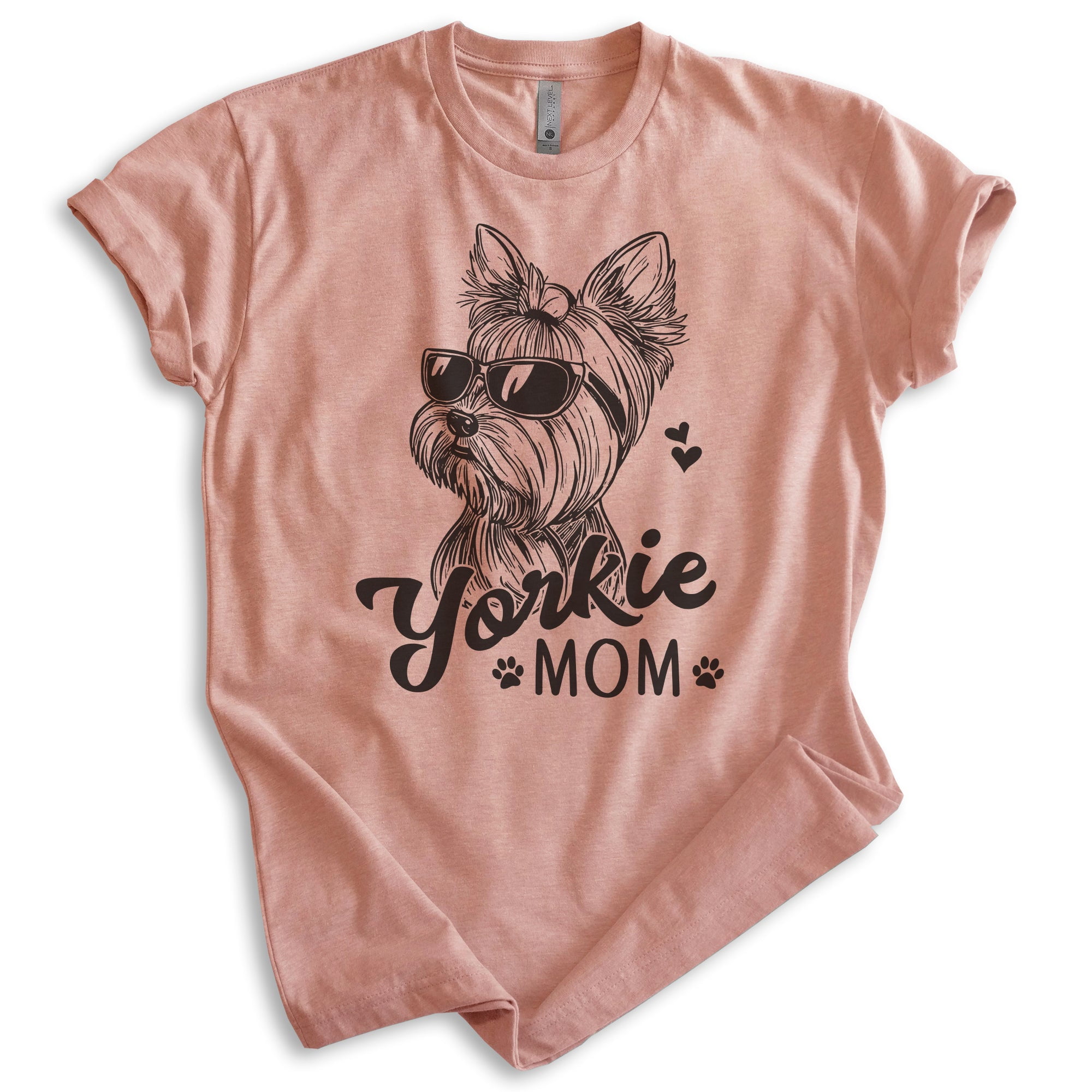 Yorkie Mom T-shirt, Unisex Women's Shirt, Yorkshire Terrier, Yorkie ...