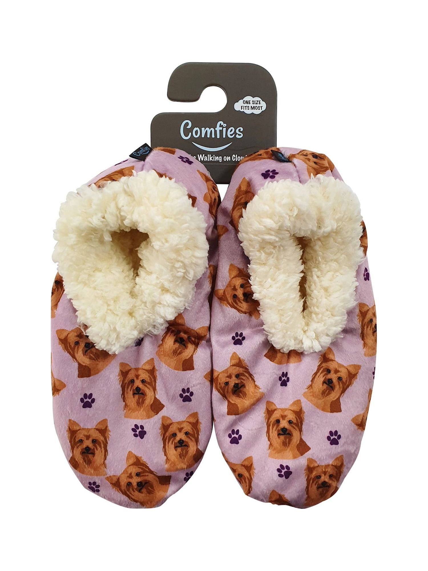 Yorkie Slippers - Walmart.com